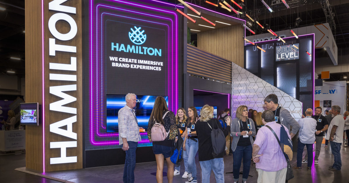 Hamilton Experience at ExhibitorLIVE 2022 | Hamilton