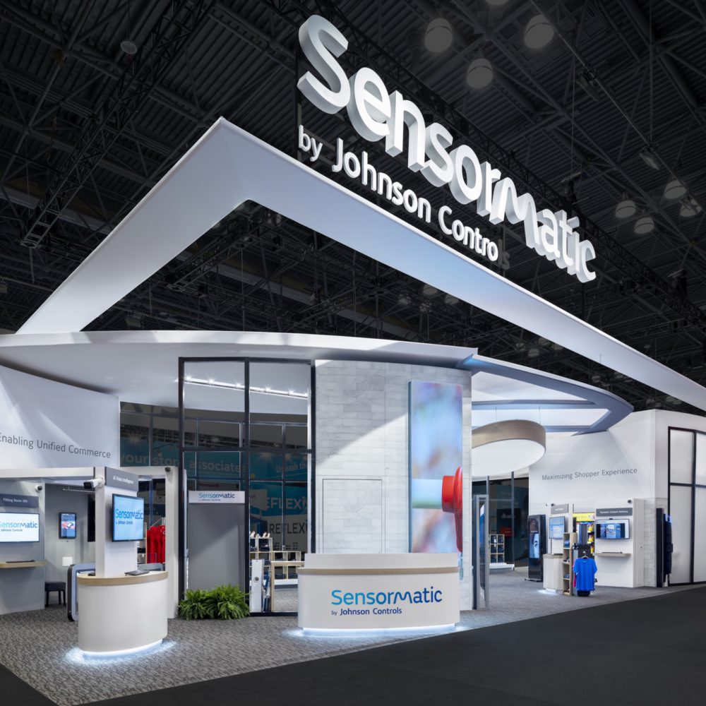 Sensormatic Booth Design at NRF