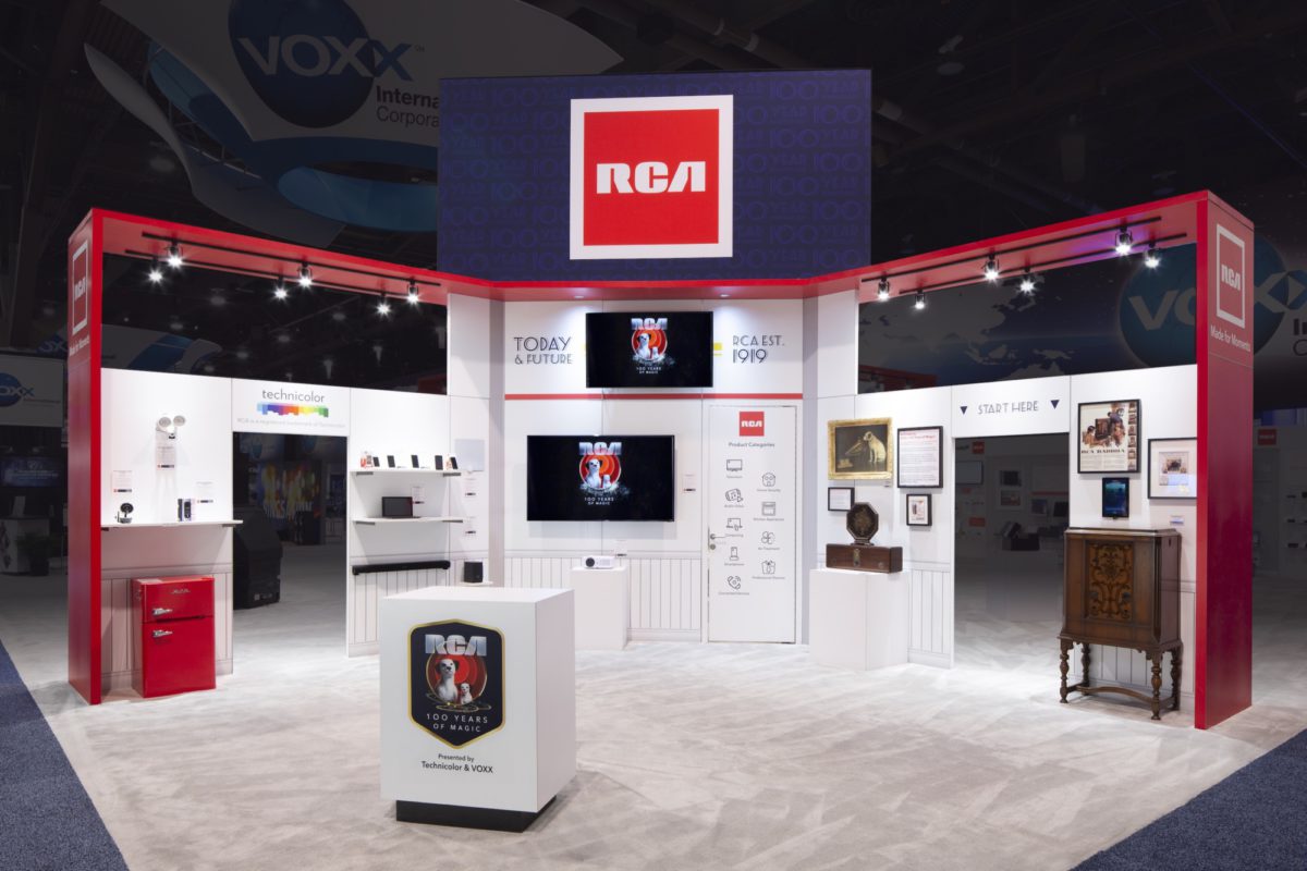RCA Consumer Electronics Show Exhibit