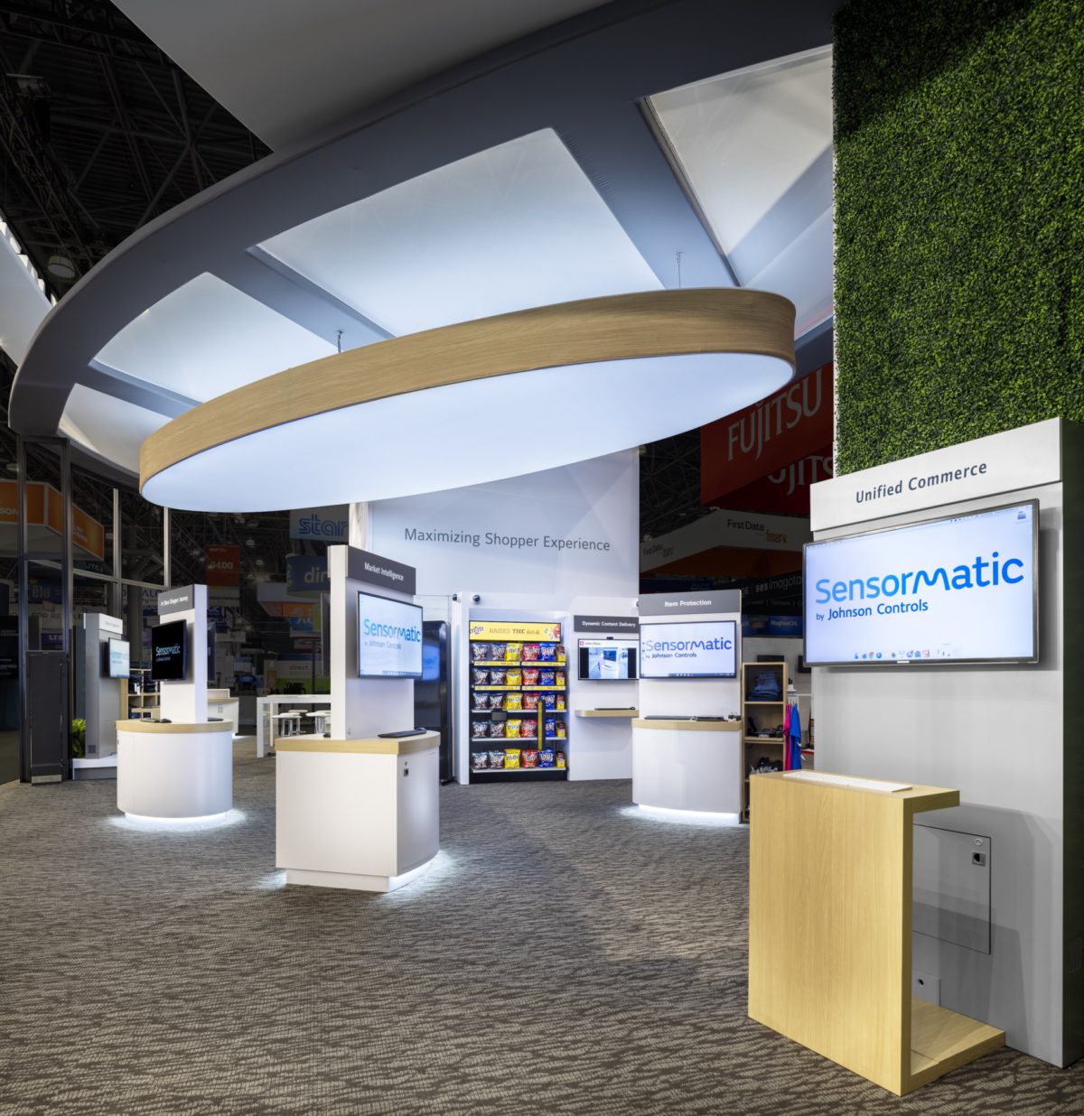 Sensormatic Booth Design at NRF