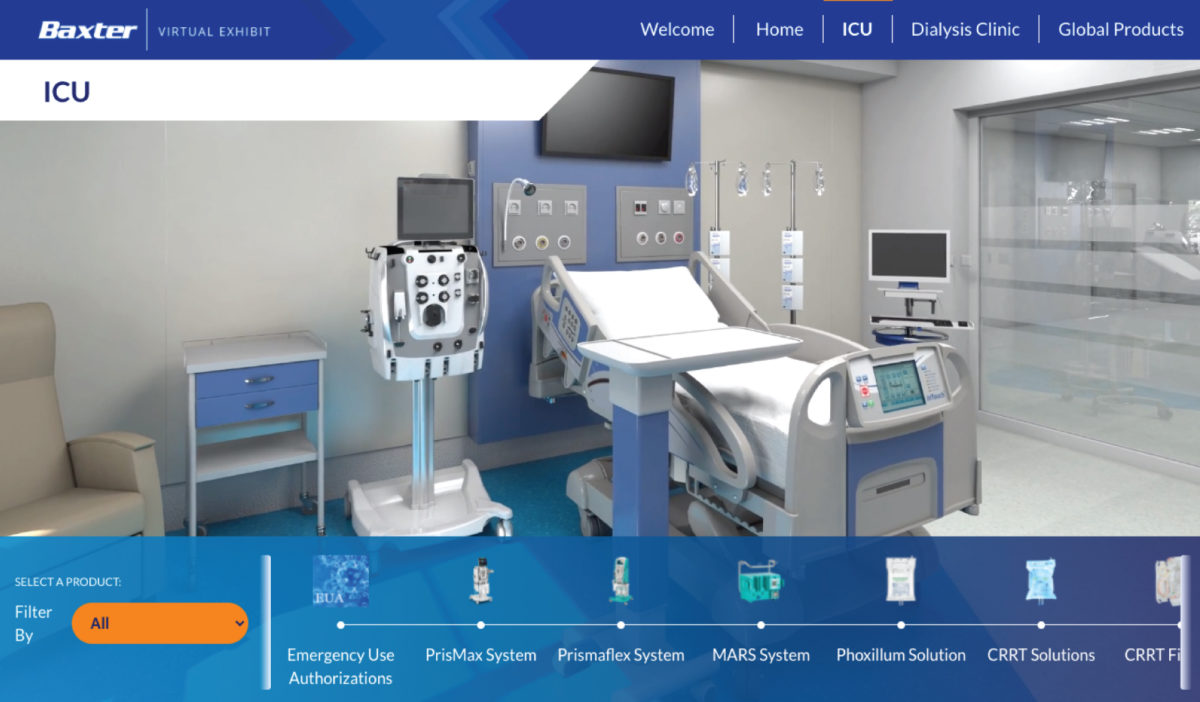 Baxter Healthcare Virtual Brand Experience